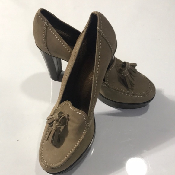 Sesto Meucci | Shoes | Nwot Sesto Meucci High Heel Loafers Size 7 ...